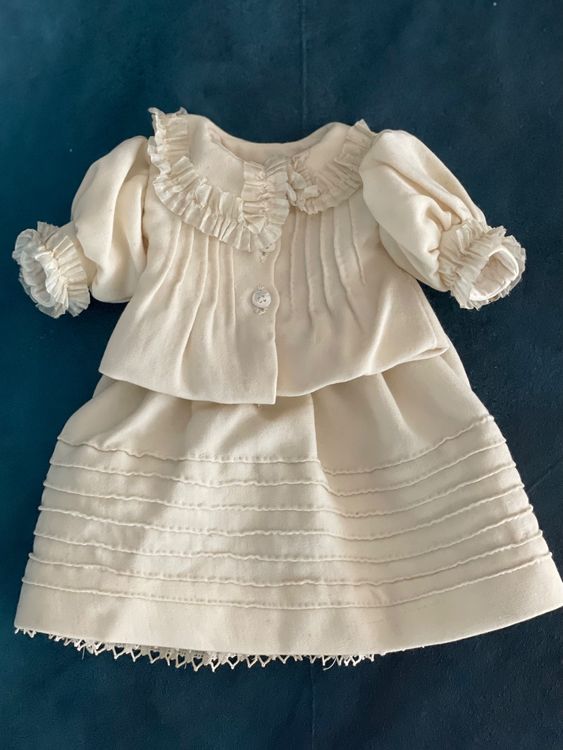 Schönes Kleid für Jumeau Gaultier Steiner Bebe Puppe (Gebraucht) in ...