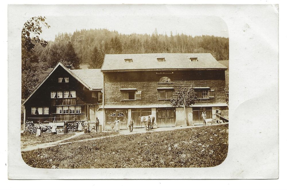 Landwirtschaft - Appenzeller Bauernhaus - echte Foto-AK wo? (Gebraucht) in Engelburg für CHF 15 ...