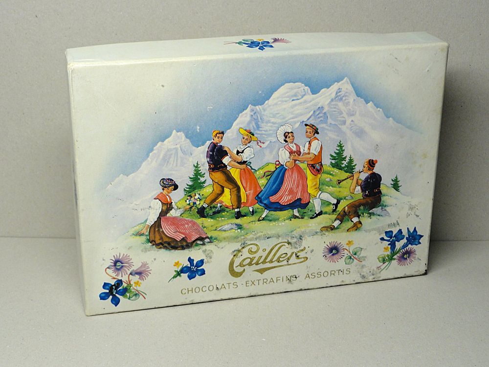 Boite Cailler 15 x 11 cm / H 2 cm (Gebraucht) in Solduno für CHF 19 ...