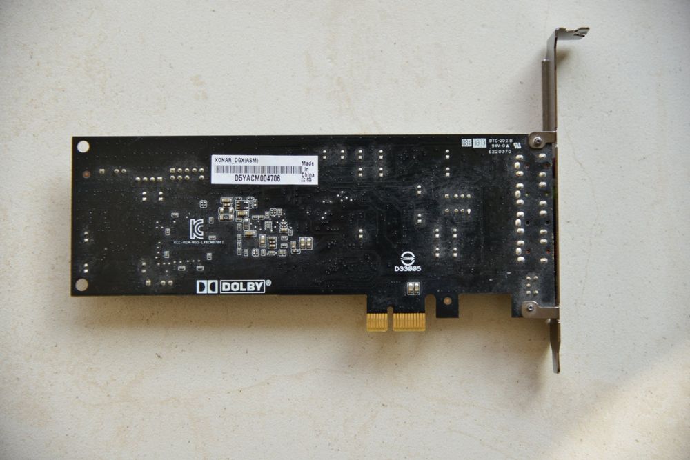 Asus Xonar DGX 5.1 PCI-Express Sound Karte | Kaufen auf Ricardo