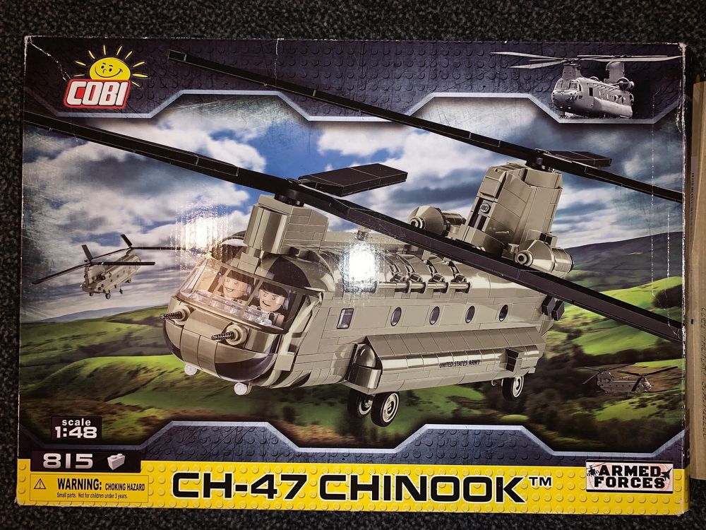 Cobi CH-47 Chinook Boing No.5807 815 Teile Komp. mit Lego | Kaufen auf ...