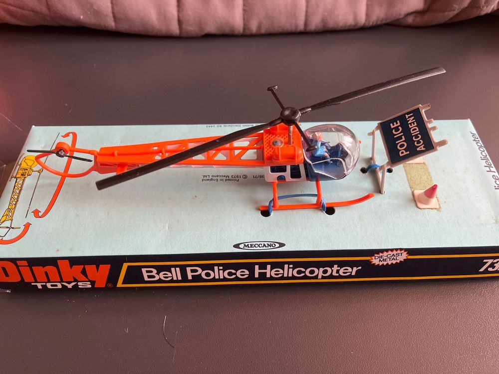 Dinky toys Bell Police Hélicopter (Gebraucht) in Goumoens-la-ville für ...