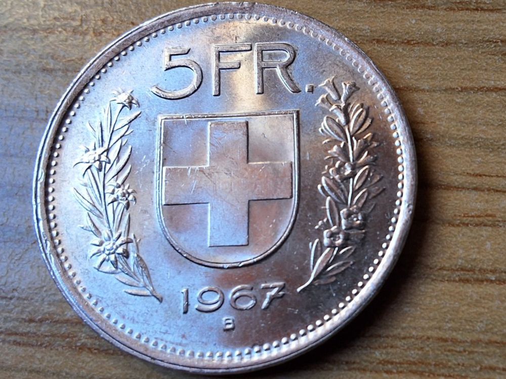 5 Franken 1967 - Silber! | Kaufen auf Ricardo