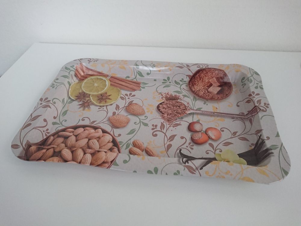 Tablar Serviertablet ca. 36cm x 24cm x 2cm (Gebraucht) in Hallau für ...