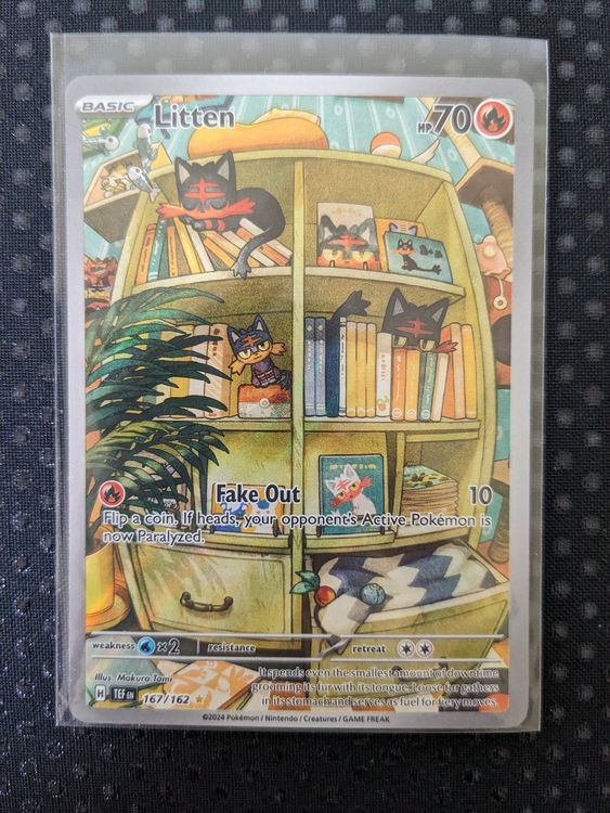 Pokémon Temporal Forces - Litten 167/162 ( EN ) ab 1Fr!! | Kaufen auf Ricardo