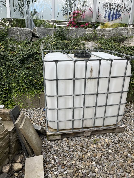 1000Liter Wassertank für den Garten war ein Lebensmittel Tan (Gebraucht ...