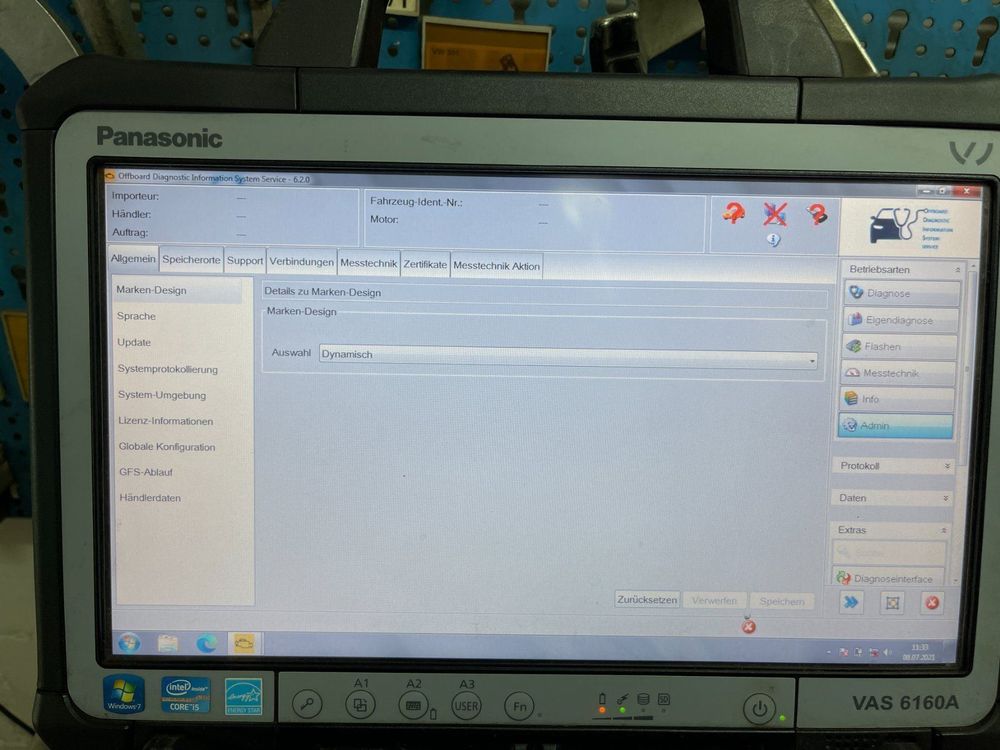 Diagnosetester VAS 6160A Panasonic (Gebraucht) in Winterthur für CHF ...