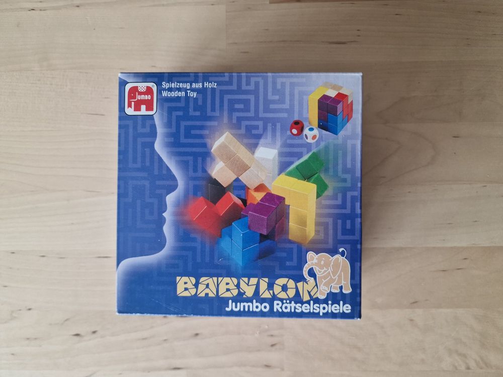 Babylon - Spielzeug aus Holz - Jumbo Rätselspiele (Gebraucht) in ...