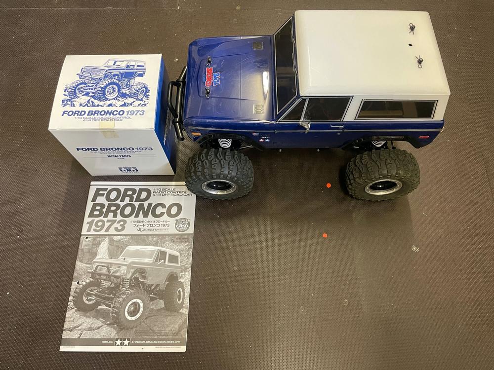 Tamiya Ford Bronco 1973 CR-01 Art. Nr. 5780379 (Gebraucht) in ...