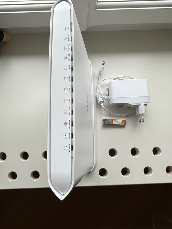 Zyxel AX7501-B1 10G Fiber Router, WiFi6 inkl. SFP+ Optik (Neu (gemäss ...