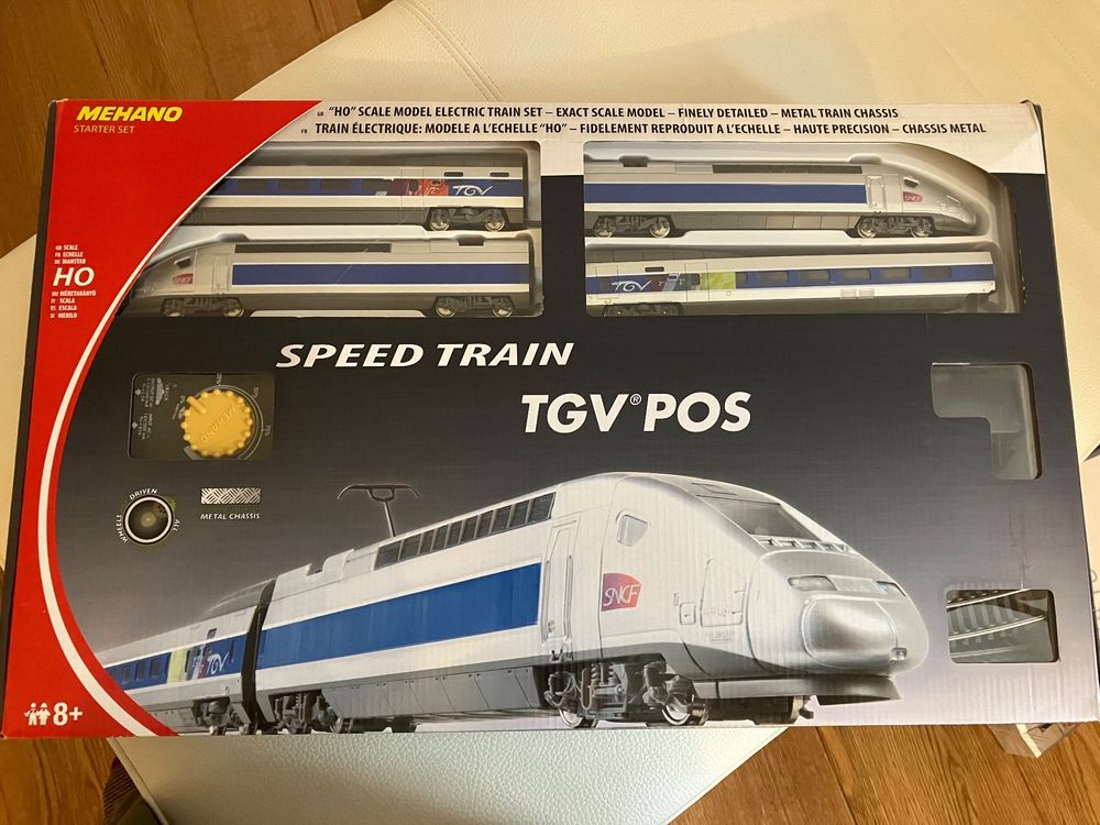 MEHANO H0 - SNCF TGV POS - Starter Set 58571 (Neu (gemäss Beschreibung ...