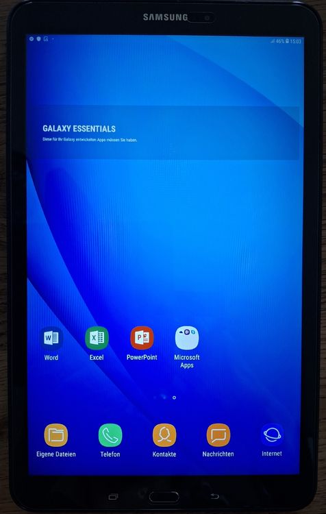 Samsung Galaxy Tab A (2016) 16 BG (Gebraucht) in Au/ZH für CHF 55 – mit ...