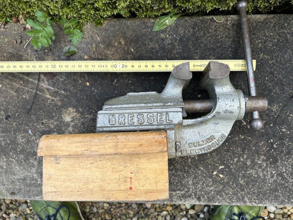 Gressel Schraubstock Elektroguss étau vice Sulzer | Kaufen auf Ricardo