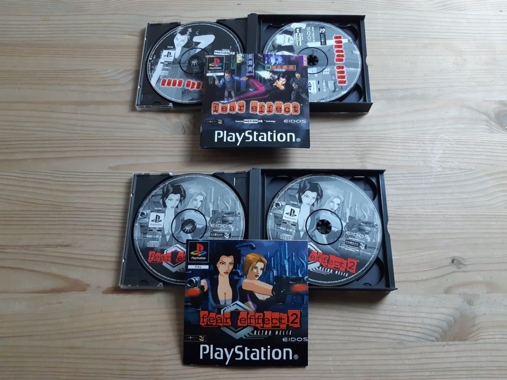 Fear Effect 1 + Fear Effect 2 Retro Helix / 2 PS1 Games | Kaufen auf ...