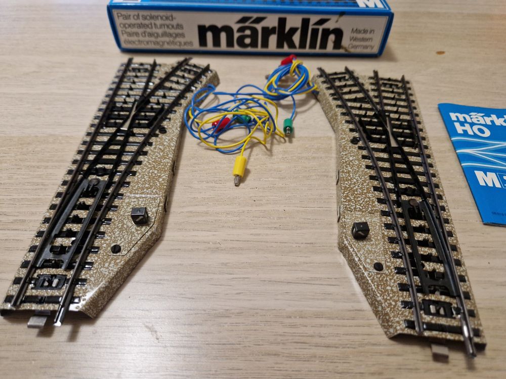 Märklin 5202 Weichenpaar M H0 OVP NEU | Kaufen auf Ricardo