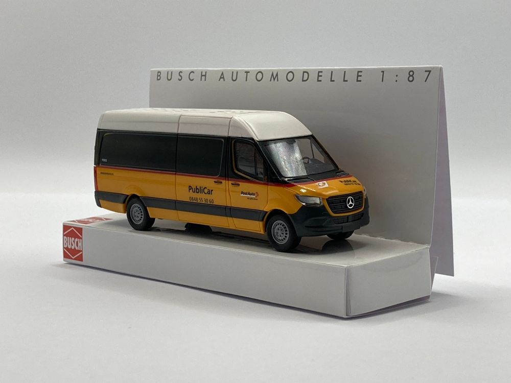 Busch 52613 1:87 Mercedes-Benz Sprinter Postbus | Kaufen auf Ricardo