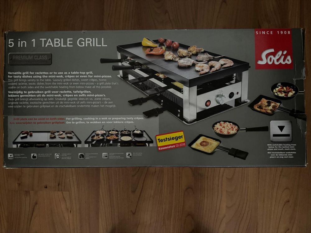 Solis Table Grill 5 in 1Premium Class (Gebraucht) in Pfyn für CHF 80 – nur Abholung auf Ricardo ...