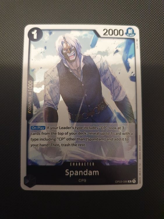 Spandam OP03-086 [EN] | Kaufen auf Ricardo