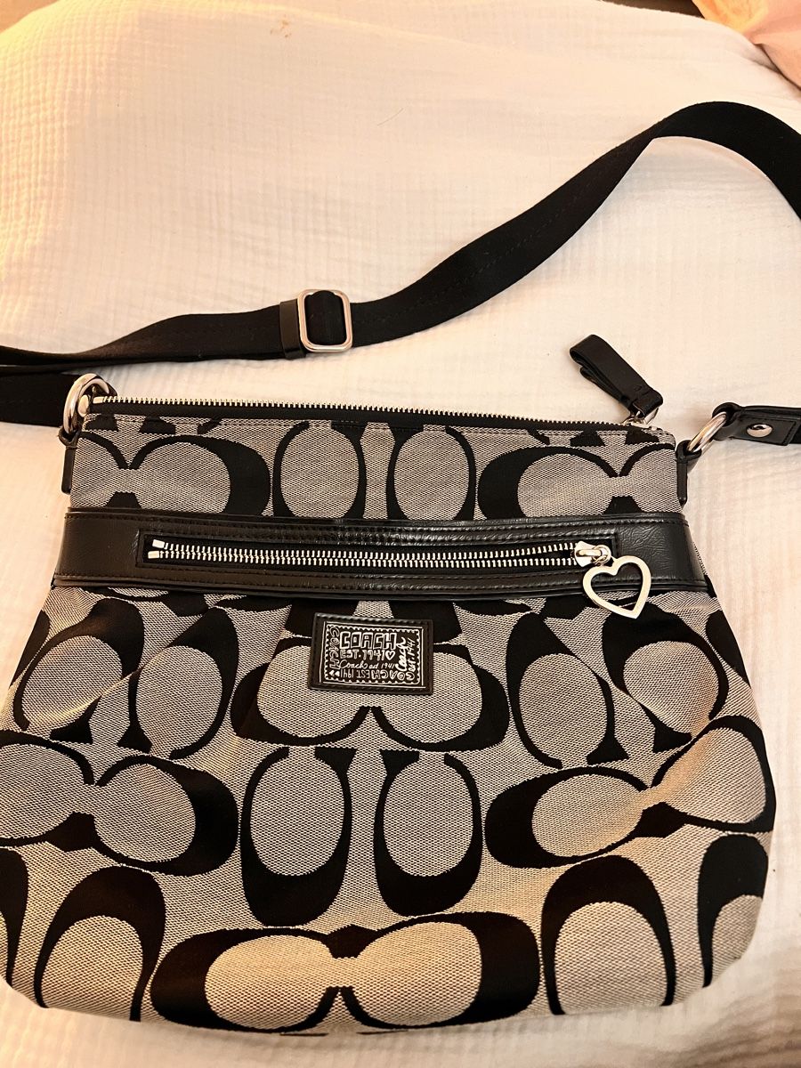 wunderschöne Coach Handtasche mit Muster, Top Zustand! (Neu (gemäss ...