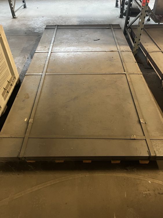 2500 kg Stahlbleche Zuschnitt Stahlplatten Metallplatten Ble (Neu ...