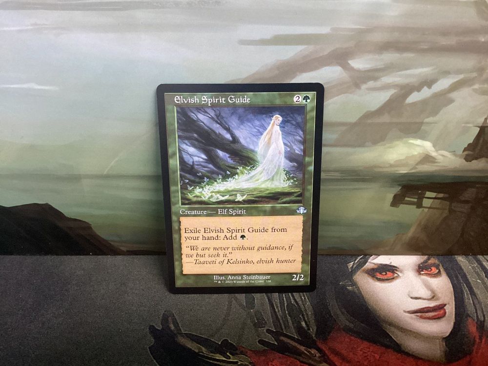 Elvish Spirit Guide (Old Border) - Dominaria Remastered (Neu (gemäss ...