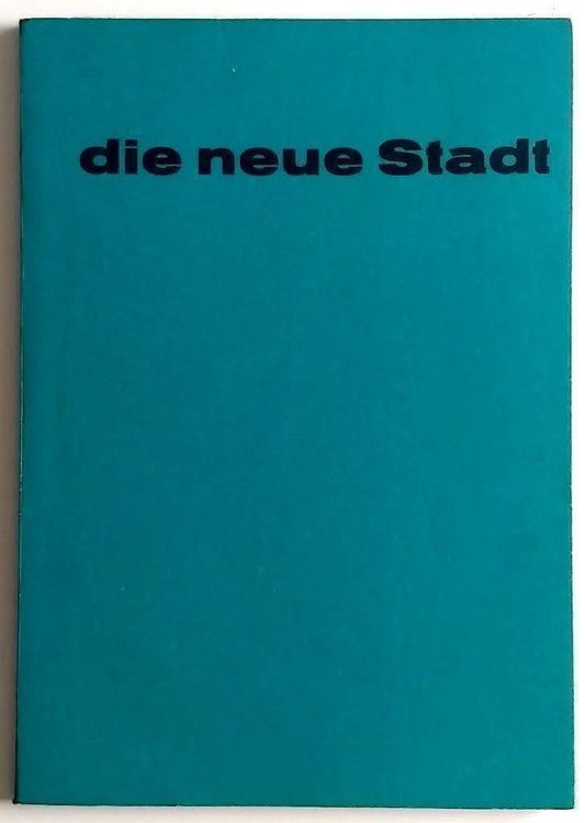Max Frisch L. Burckhardt: Die neue Stadt (Gebraucht) in Zürich für CHF ...