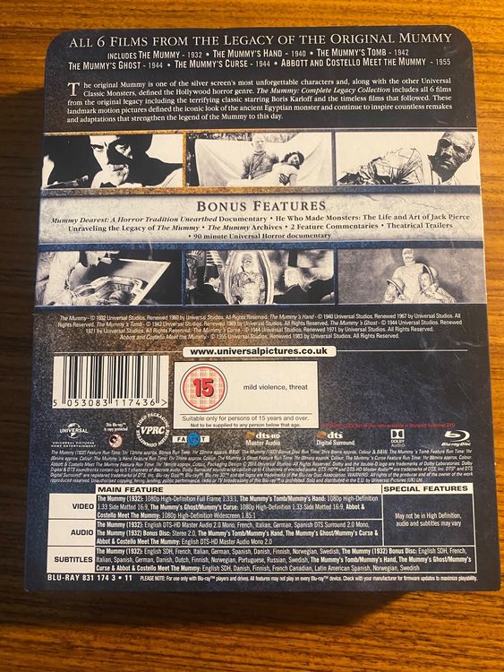 The Mummy - Complete Legacy Collection | Kaufen auf Ricardo