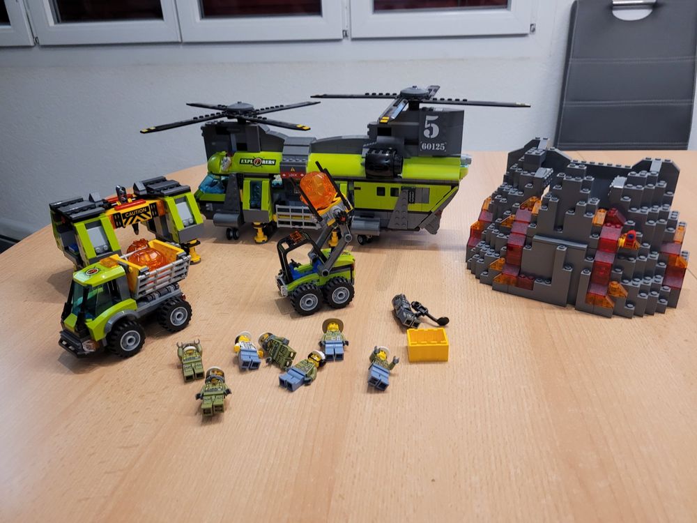 Lego City volcan / numéro 60125 et Lego City / numéro 60185 | Kaufen auf Ricardo
