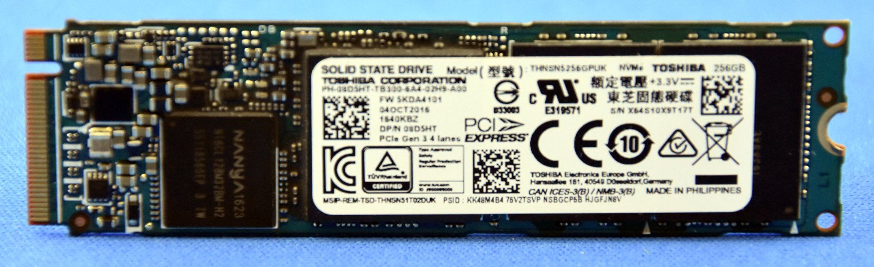 TOSHIBA NVME SSD 256GB (Gebraucht) in Künten für CHF 11.9 – mit ...