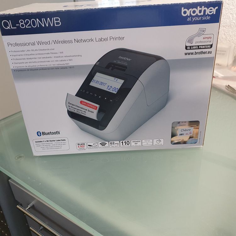 Brother Etikettendrucker NWB-820 (Neu und originalverpackt) in Sutz für ...