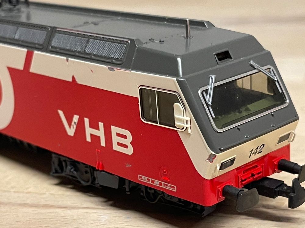 Hag Re 4/4 VHB Gutenburg Nr.267 DC "Defekt" (Defekt) in Lützelflüh ...