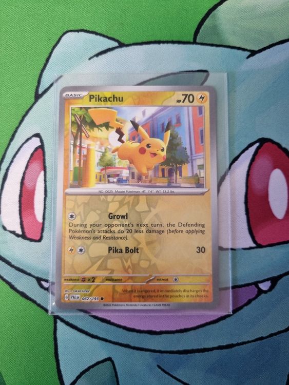 Reverse Pikachu PALDEA EVOLVED (Gebraucht) in für CHF 1 – mit Lieferung ...