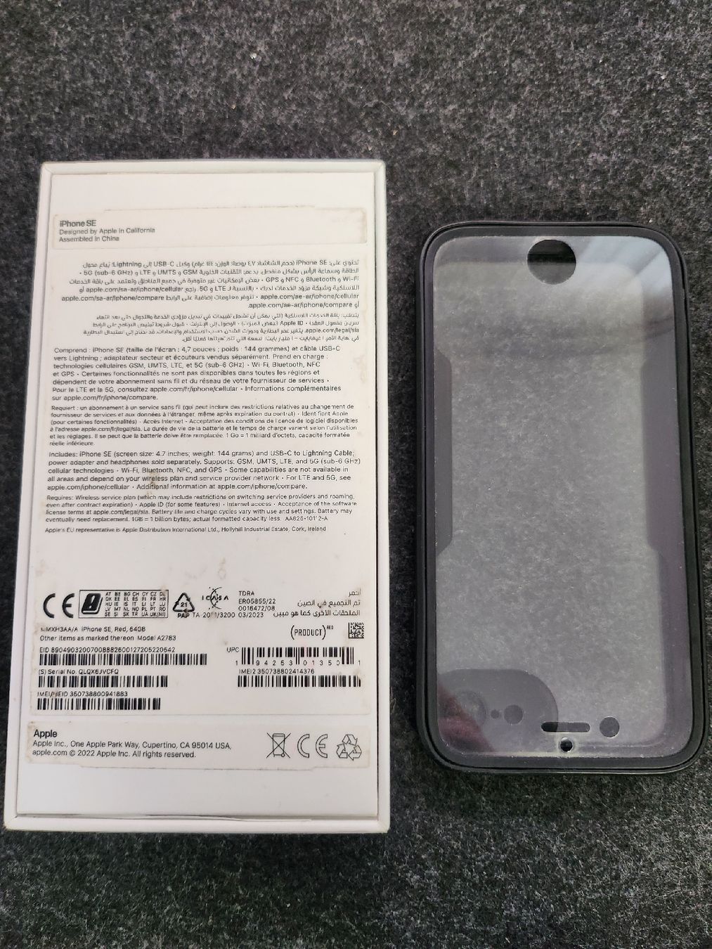 Apple iPhone SE (3. Generation) - Rot - Top Zustand! (Gebraucht) in ...