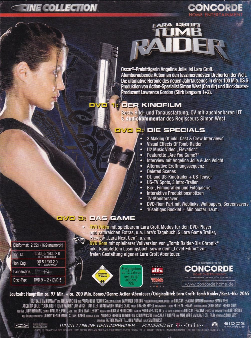 DVD ab Fr. 1.--, Lara Croft - Tomb Raider (Gebraucht) in Lausen für CHF ...