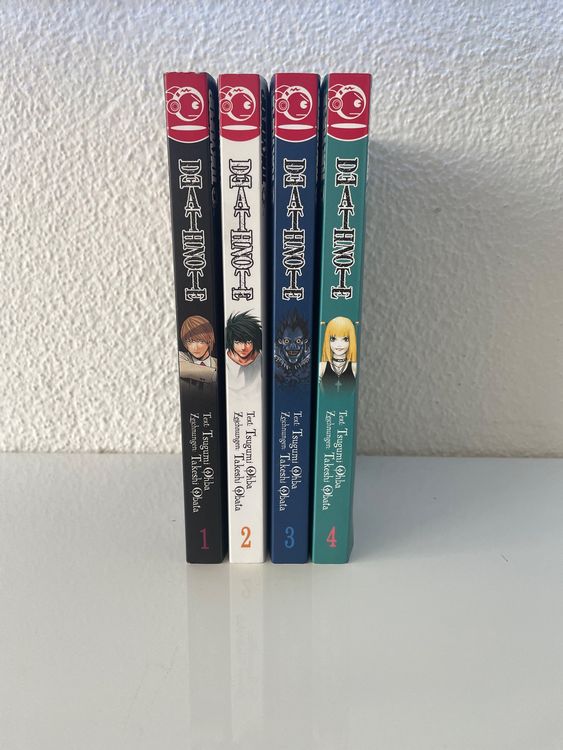 Death Note Manga Band 1-4 De | Kaufen auf Ricardo