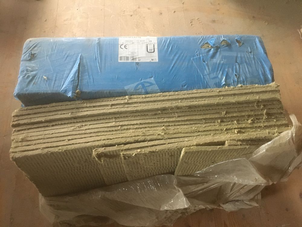 Flumroc-Bodenplatte Trittschalldämmung (Neu (gemäss Beschreibung)) in ...