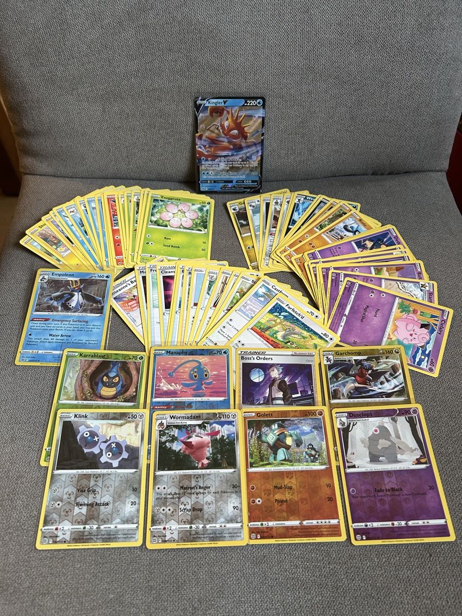 68 cartes Pokémon Brillant Stars (BRS) EN sans doublon (Neuf (Voir ...