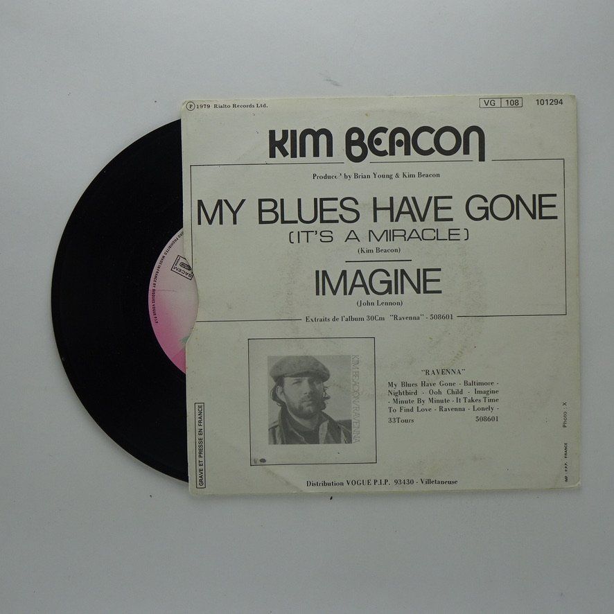 Kim Beacon – My Blues Have Gone - 7" Picture Sleeve (Gebraucht) in ...