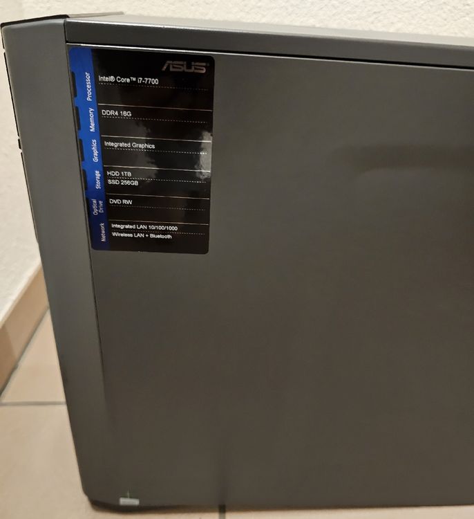 PC-Tower Asus M32 - iCore 7 - 16 GB (Defekt) in für CHF 51 – nur ...