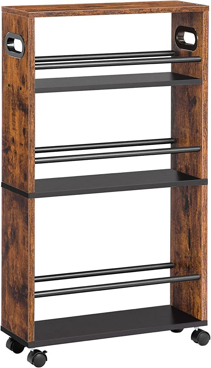 Servierwagen Küchenwagen Küchenregal mit Räder und Geländern (Neu und originalverpackt) in ...