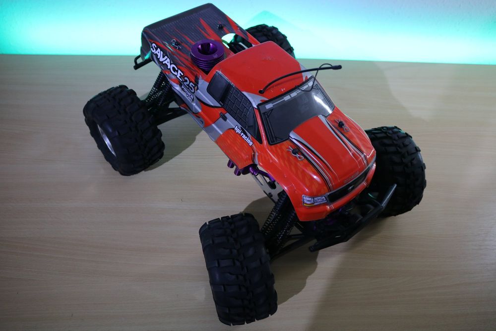 HPI Savage 25 1:8 Monster Truck Auto ferngesteuert Benziner (Gebraucht) in Rickenbach b. Wil für ...