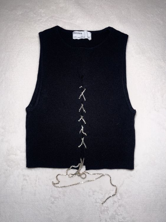 Bershka - Glitter Chain Top Black (Gebraucht) in Zürich für CHF 20.95 ...