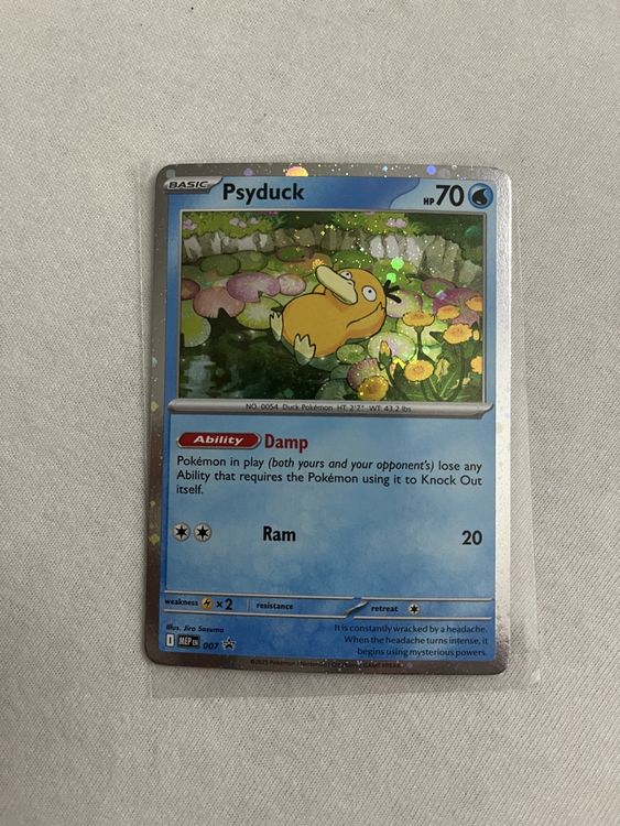 Pokémon Mega Evolution Psyduck/Enton Promo (MEP) EN (Neu (gemäss ...
