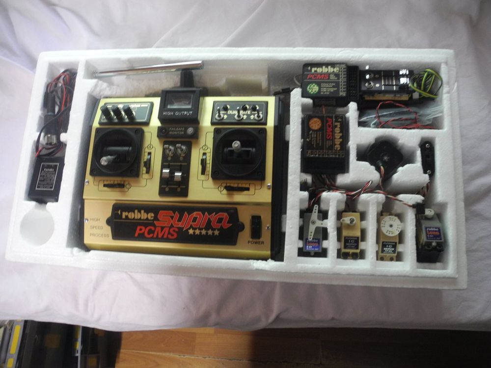 ROBBE SUPRA PCMS FERNSTEUERANLAGE MIT BEDIENUNGSANLEITUNG (Gebraucht ...