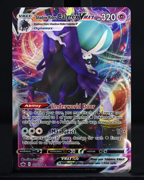 Shadow Rider Calyrex VMAX C. Reign - Boosterfresh - Ab 1 Fr. (Gebraucht ...