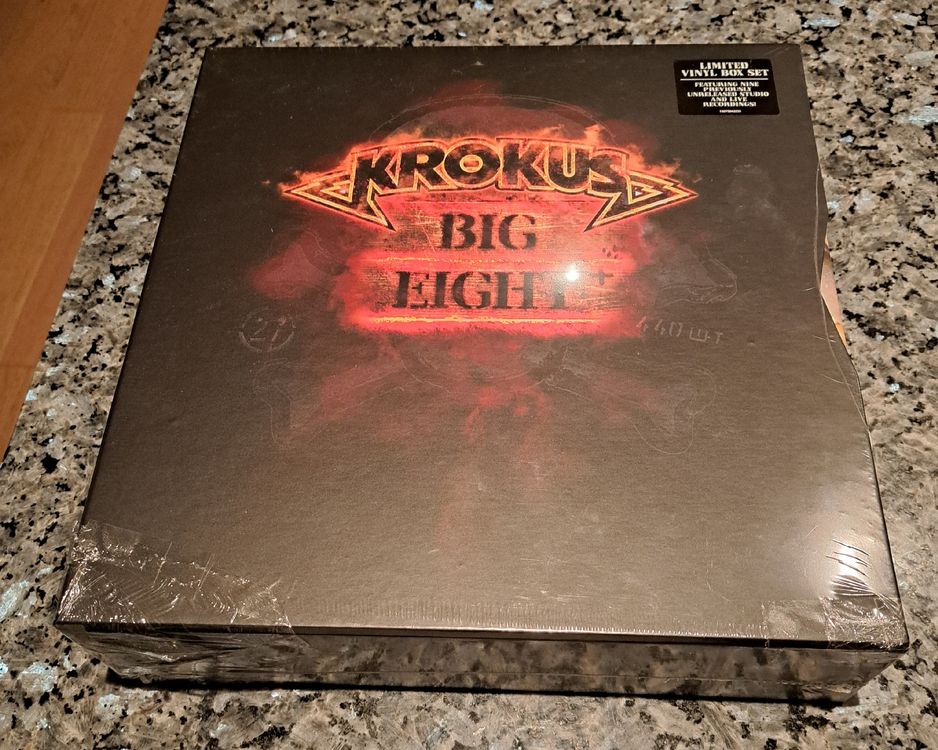 LP-Box Krokus - The Big Eight 12LP Boxset Ltd. Auflage (Neu (gemäss ...