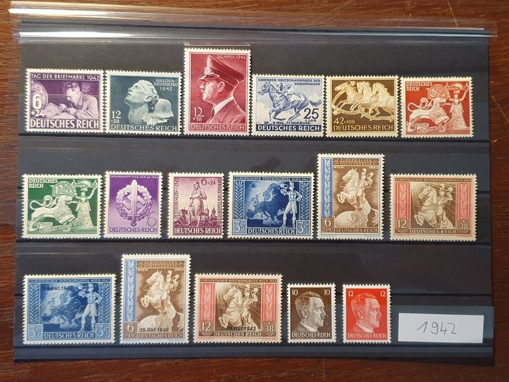Deutsches Reich POSTFRISCH ** aus dem Jahr 1942 (Neu (gemäss ...