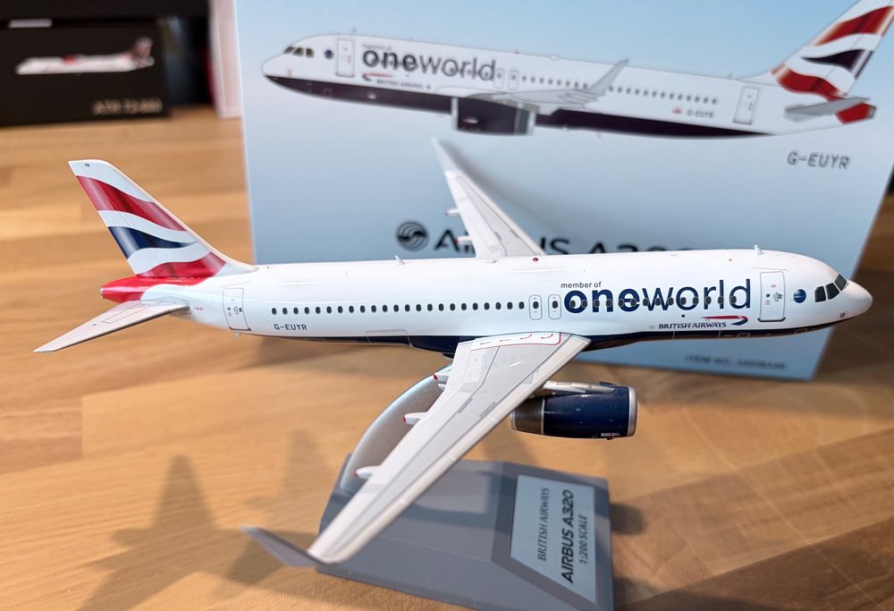 Airbus A320 British Airways 1/200 Metallmodell - ARD (Neu (gemäss ...