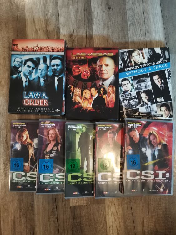 Krimi-Serien (ganze Staffeln) (Gebraucht) in St. Antoni für CHF 1 – mit Lieferung auf Ricardo kaufen