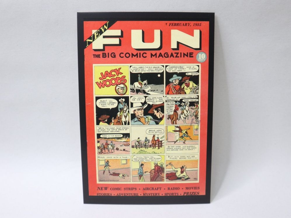 AK Fun The Big Comic Magazine 1935 Cover-Postkarte (Neu (gemäss ...